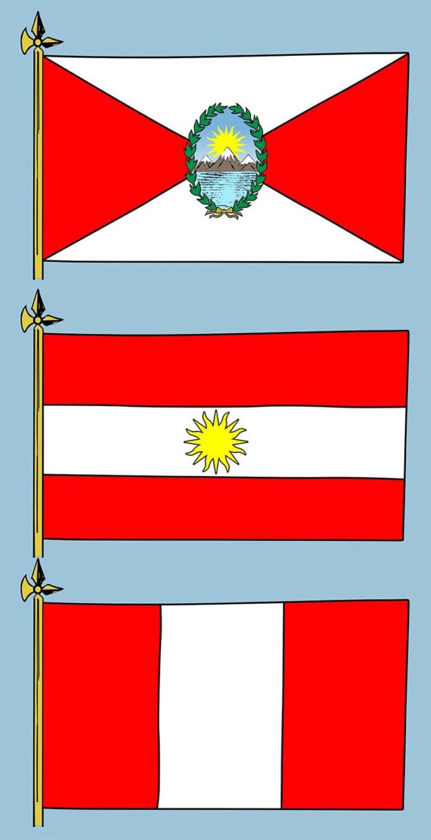 LA BANDERA DEL PERÚ FUE EL SUEÑO DE SAN MARTÍN