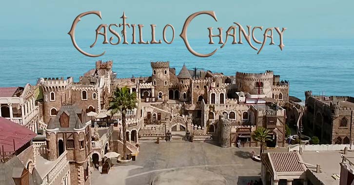 CASTILLO EN CHANCAY “MADRE PERLA” DE TIPO MEDIOEVO