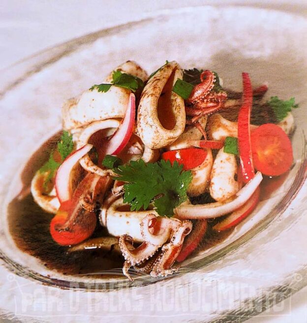 CEVICHE NEGRO DE CALAMARES