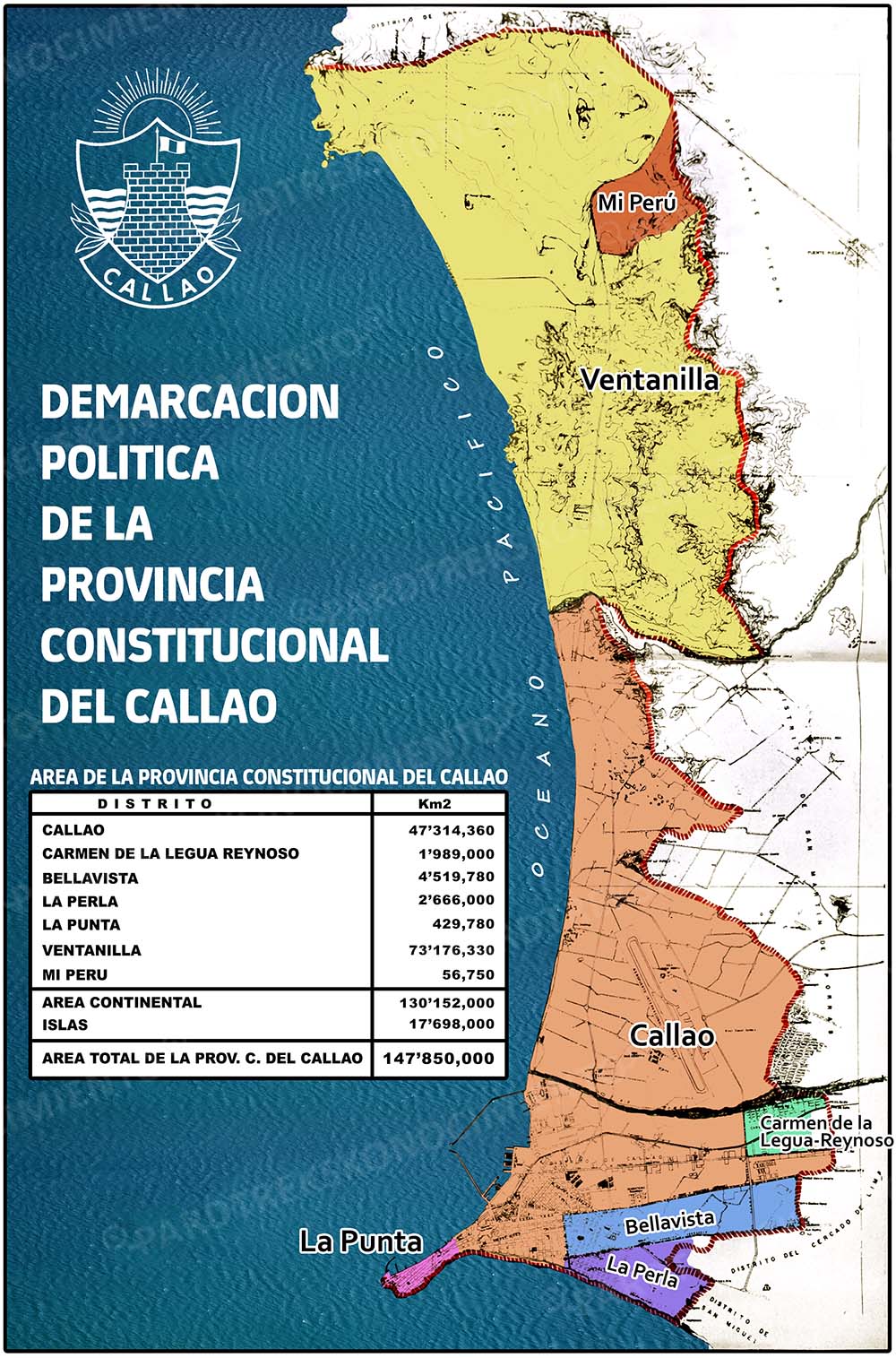 20 DE AGOSTO CREACIÓN POLÍTICA DE LA PROVINCIA DEL CALLAO