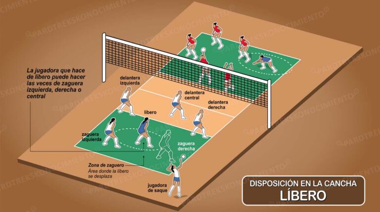 EL VOLEIBOL TIENE SU LÍBERO PEQUEÑO E IMPORTANTE